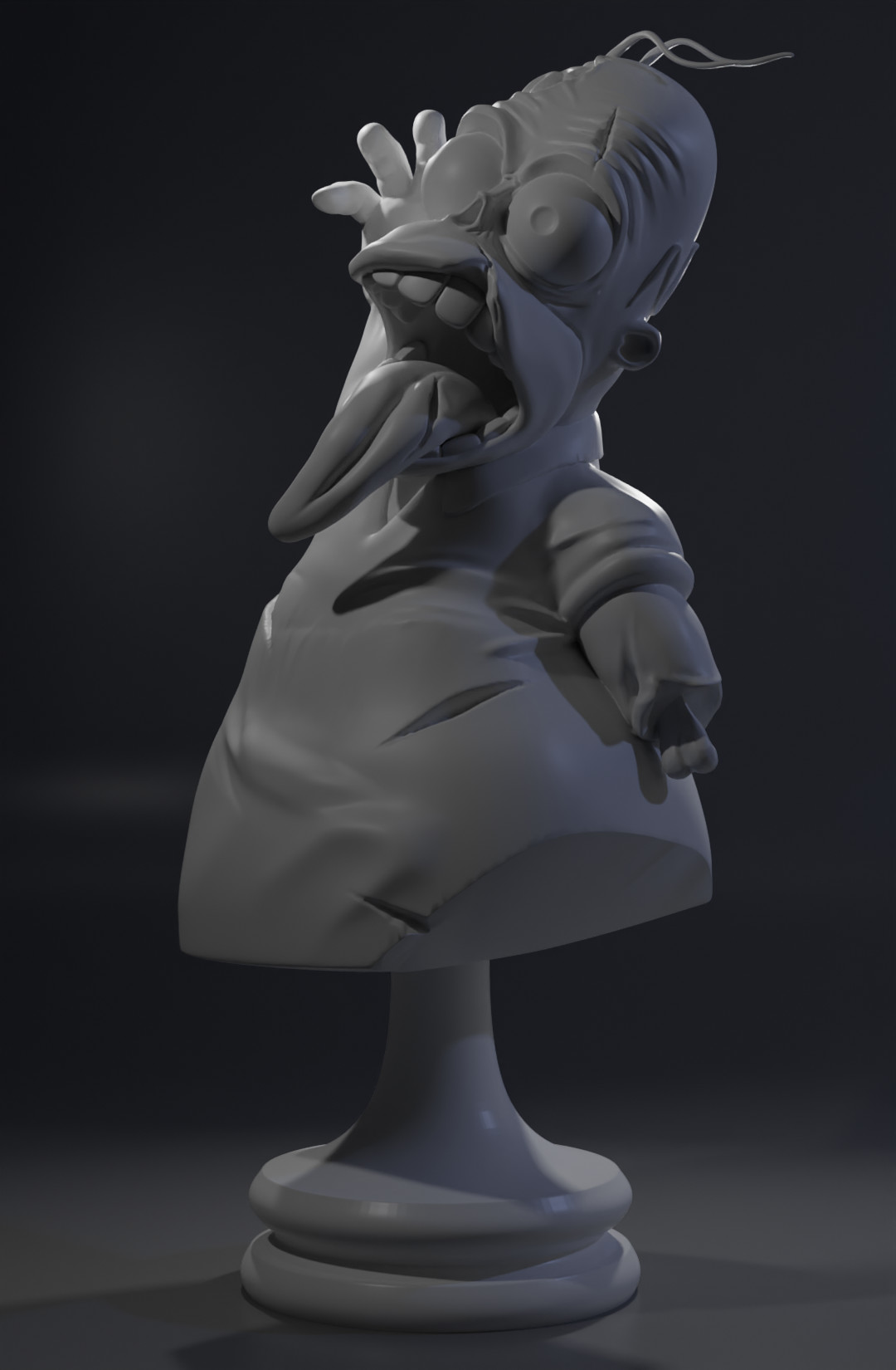 ArtStation - Zombie Homer V1.0 | Resources