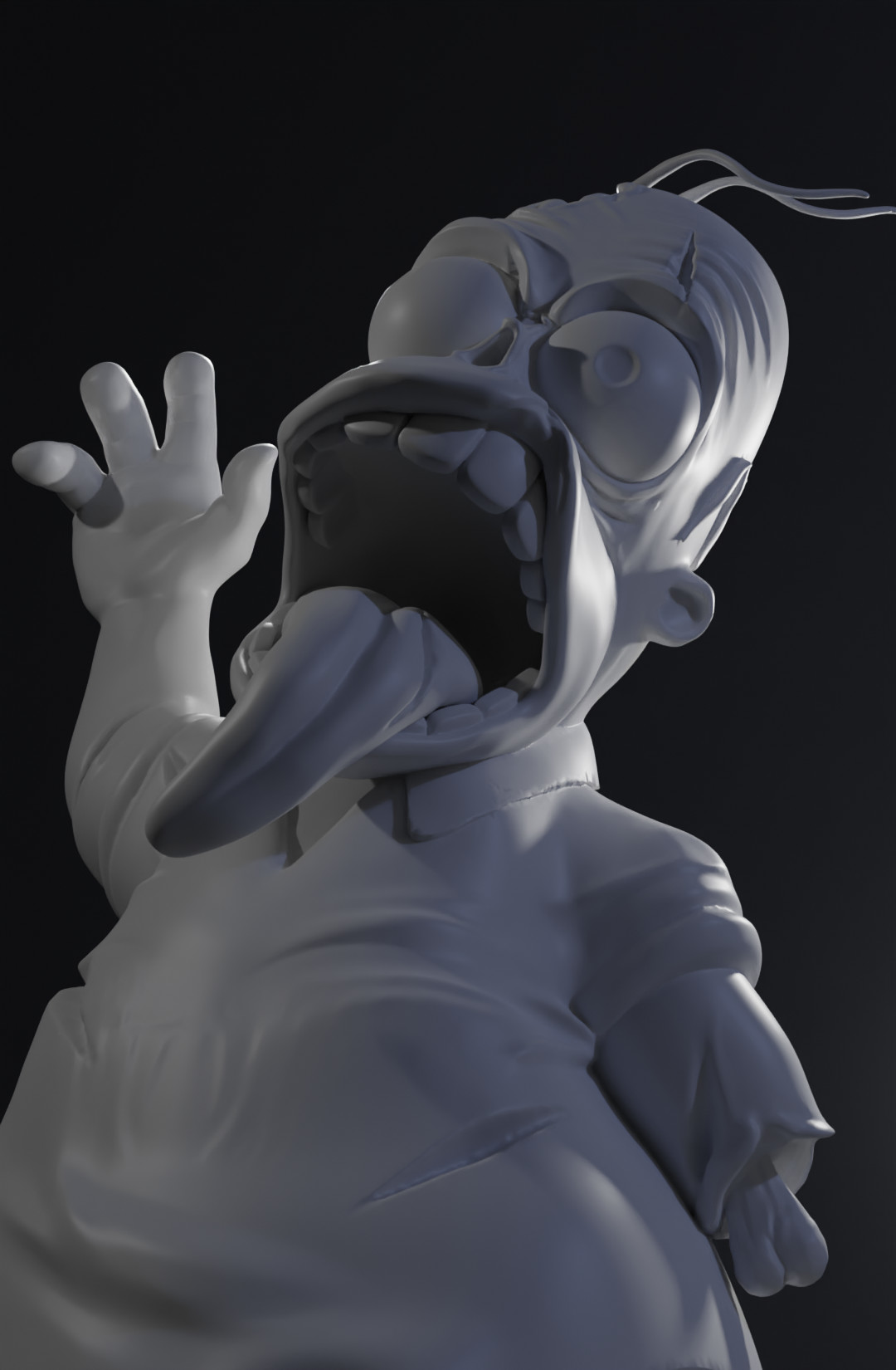 ArtStation - Zombie Homer V1.0 | Resources