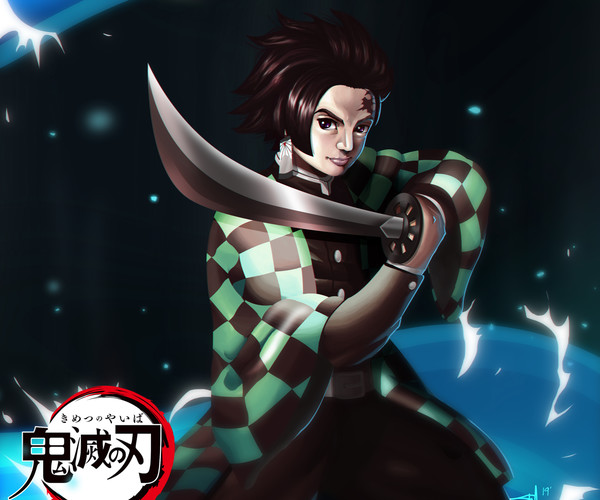 ArtStation - Tanjiro animated | Artworks