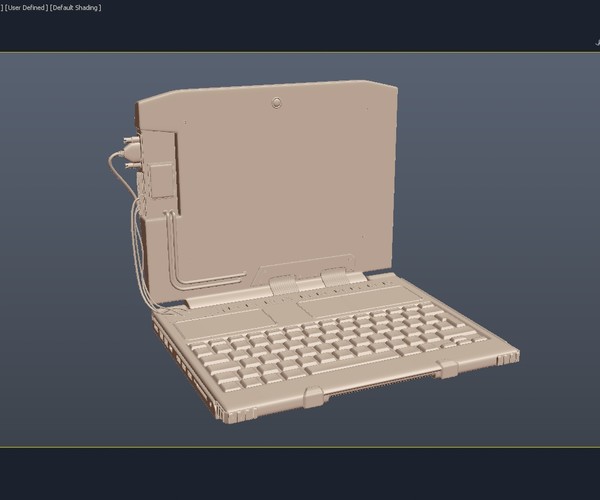 ArtStation - Laptop 3D model | Resources
