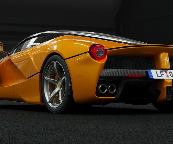 ArtStation - Ferrari LaFerrari | Game Assets