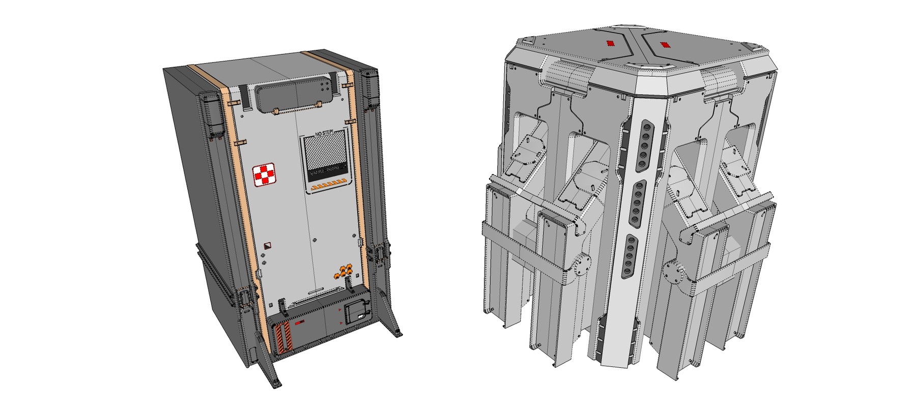 ArtStation - sci-fi Architecture kitbash 10 | Game Assets