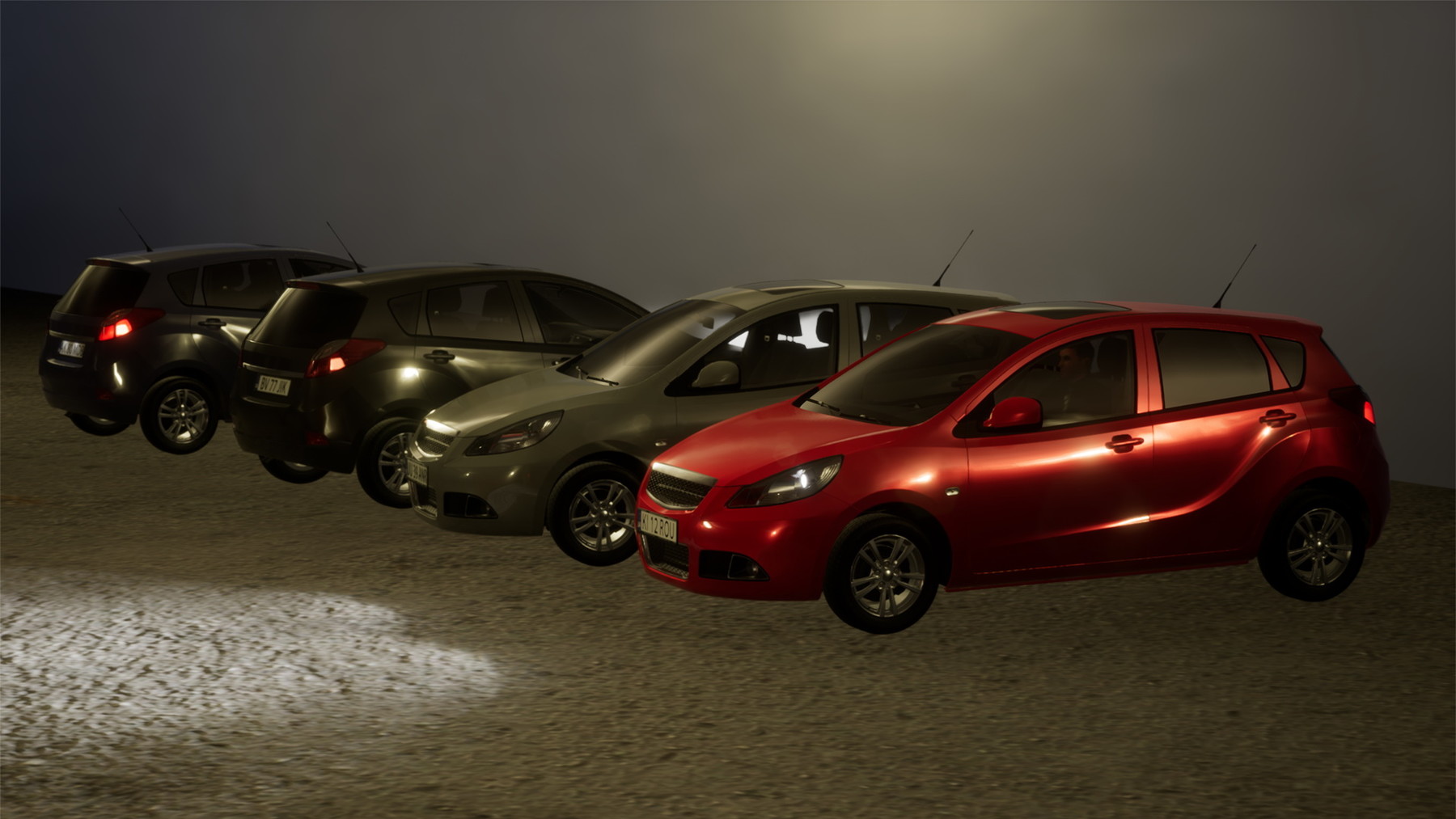 ArtStation - Hatchback Car | Game Assets