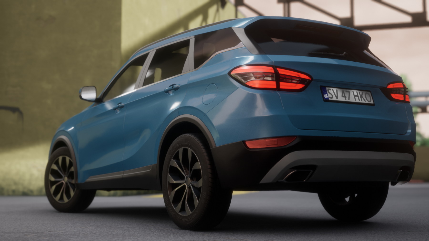 ArtStation - Crossover Car | Game Assets