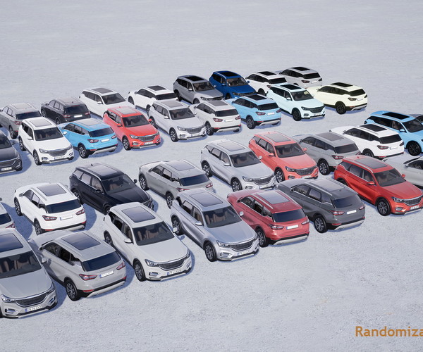 ArtStation - Crossover Car | Game Assets