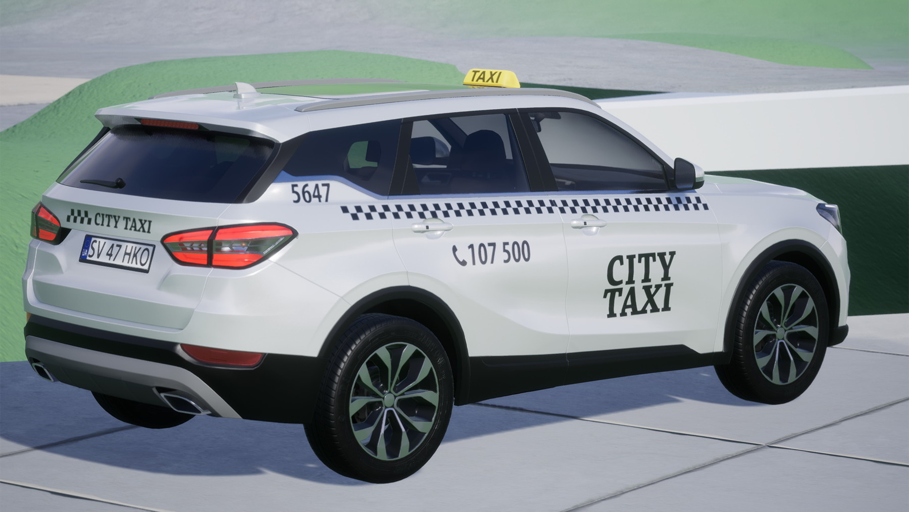 ArtStation - Crossover Car | Game Assets