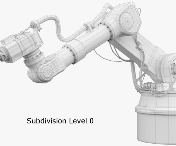ArtStation - Industrial Robot 1 Textured | Resources
