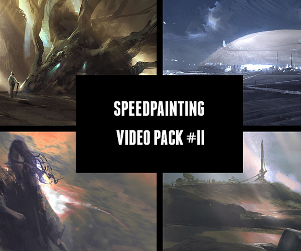 ArtStation - Speedpainting Video Pack #II | Tutorials
