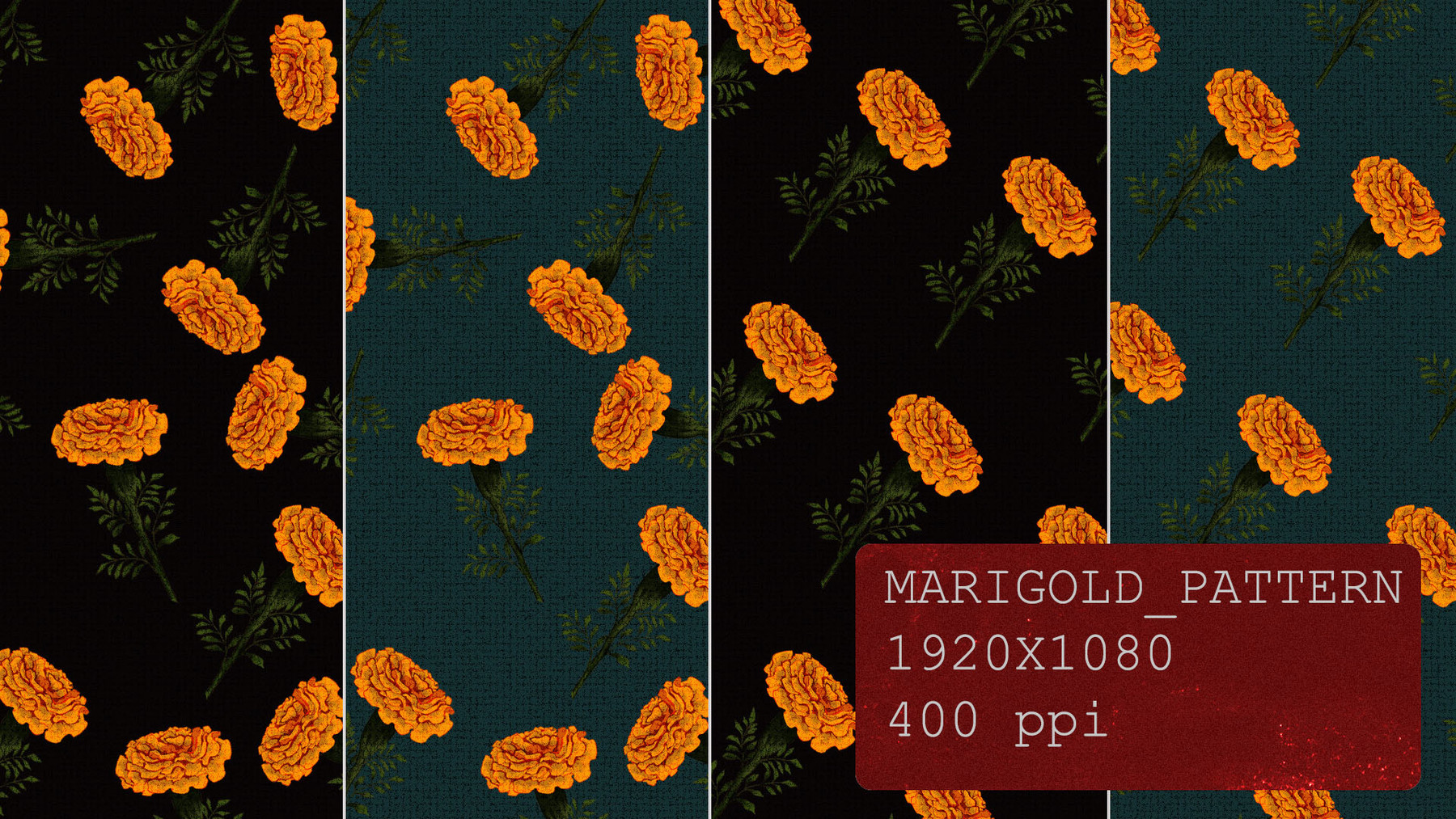 ArtStation - MARIGOLD_pattern_01