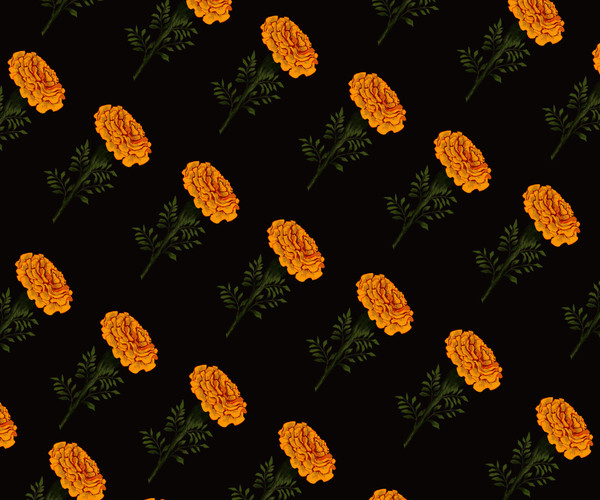 ArtStation - MARIGOLD_pattern_01