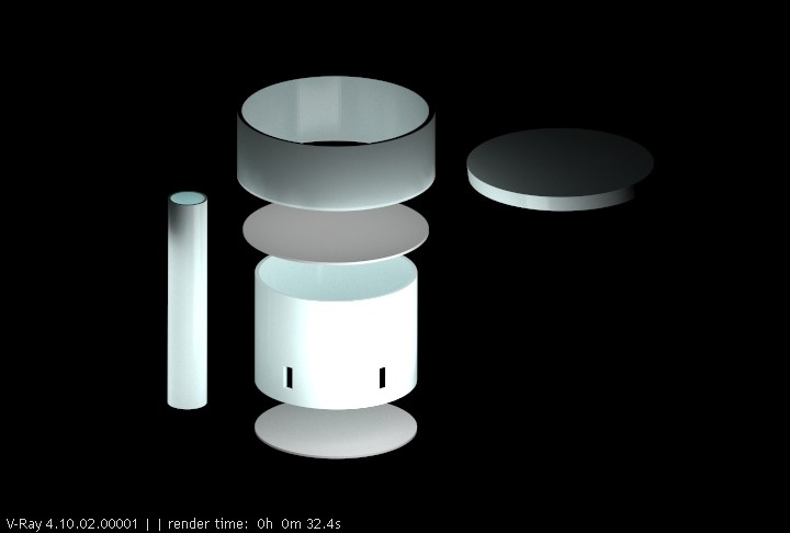 ArtStation - Cylinder Building | Resources