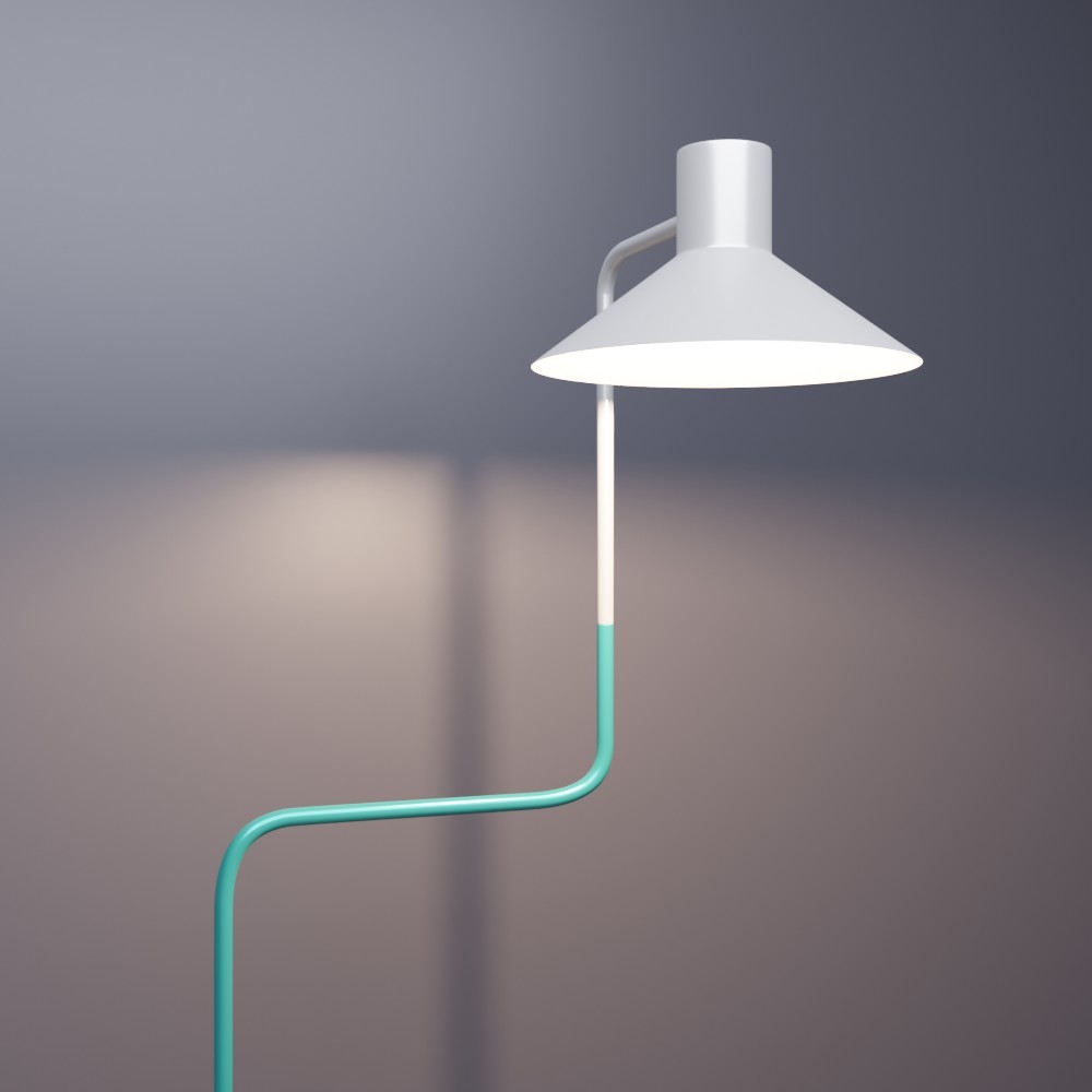 ArtStation - Floor lamp - Blender model | Resources