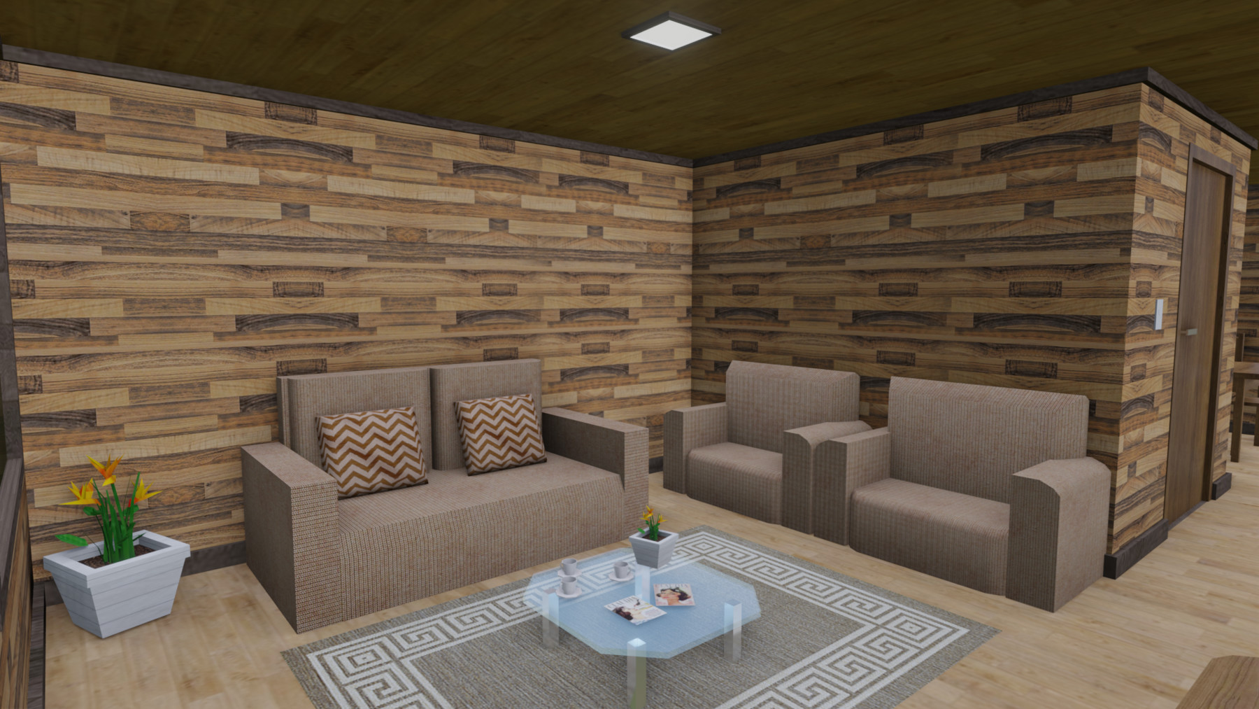 ArtStation - Modern House - Interior | Game Assets