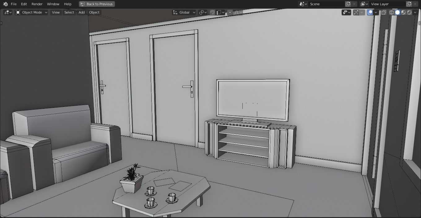 ArtStation - Modern House - Interior | Game Assets