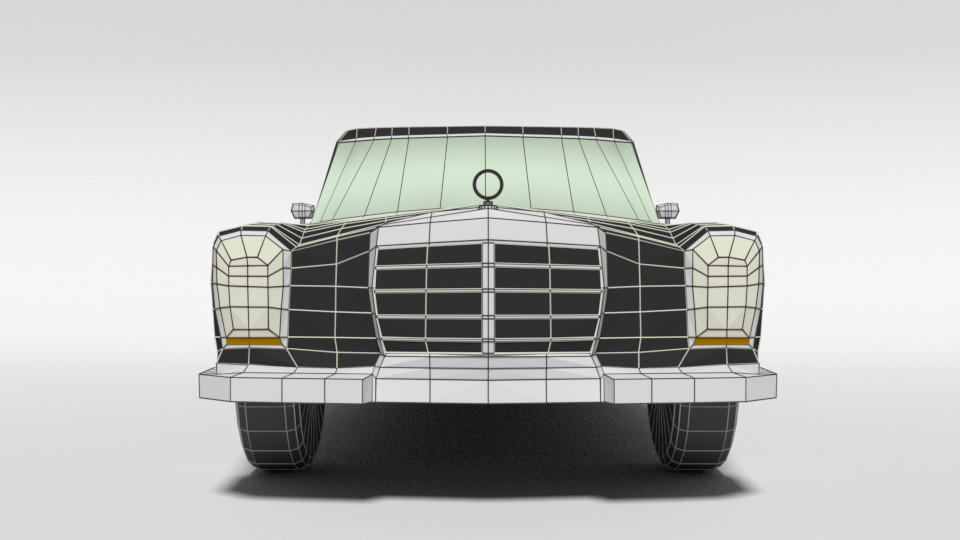 ArtStation - Low Poly Cartoon Retro Limousine | Resources