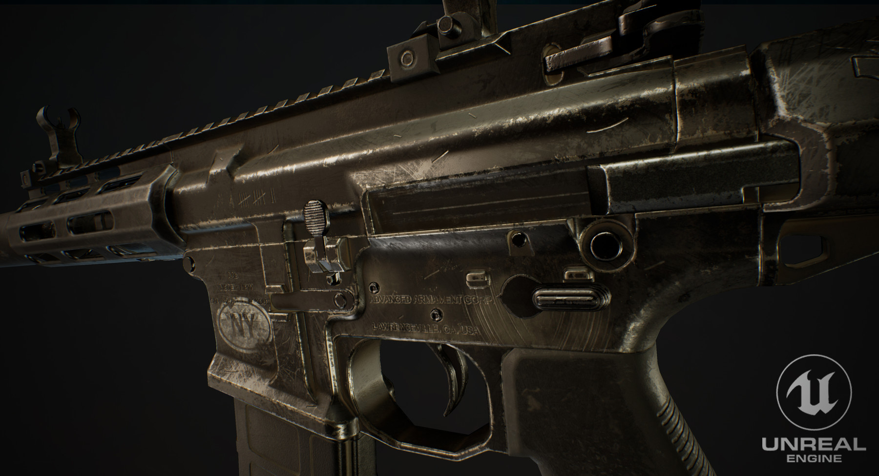 ArtStation - AAC Honey Badger PDW | Game Assets