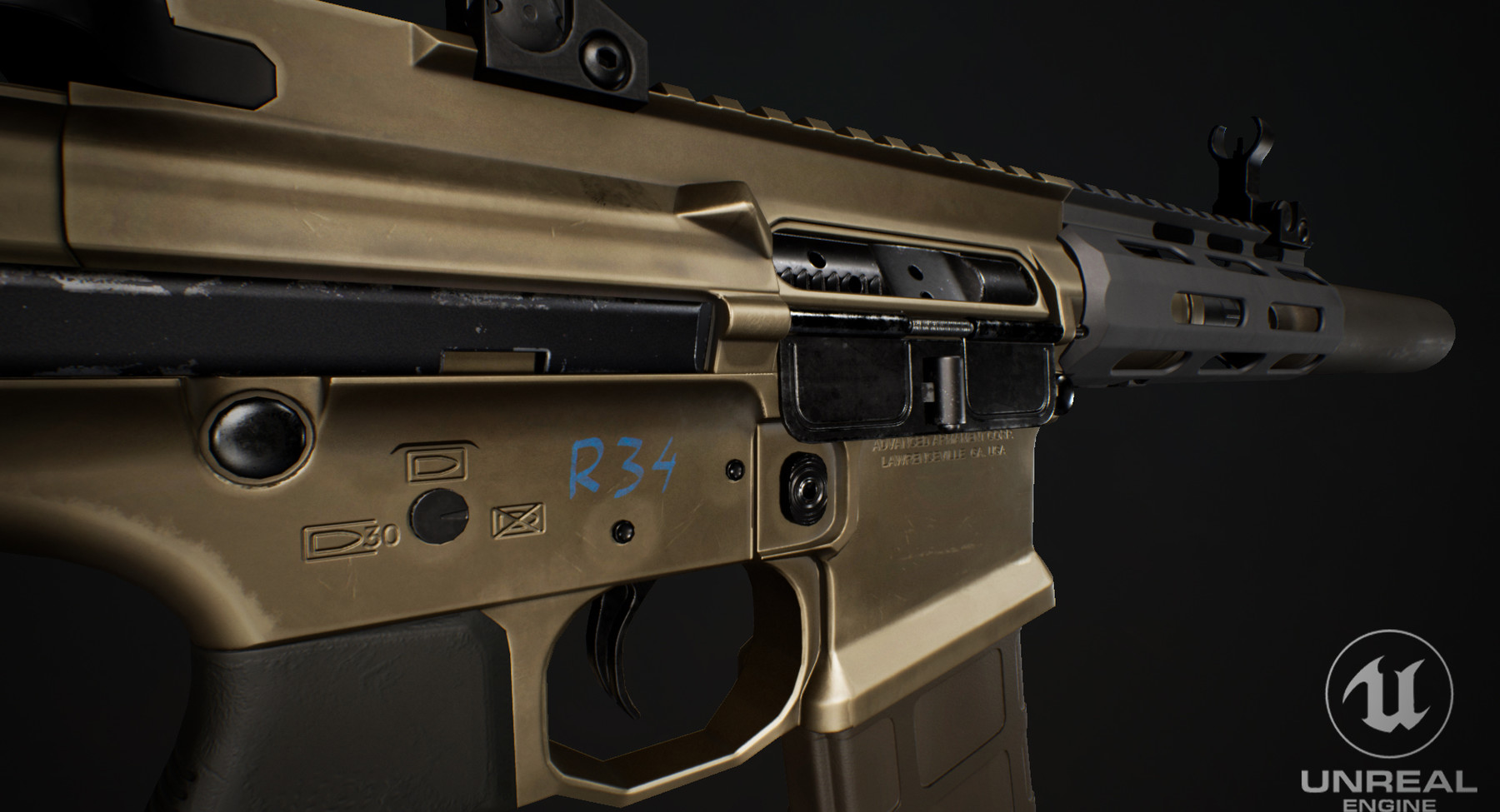 ArtStation - AAC Honey Badger PDW | Game Assets