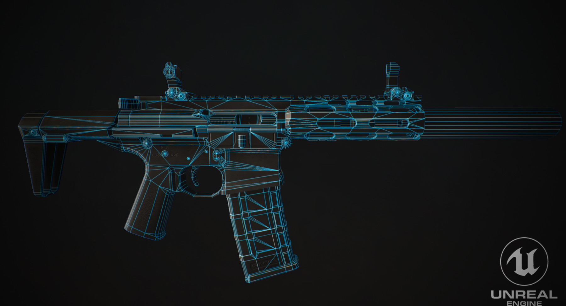ArtStation - AAC Honey Badger PDW | Game Assets