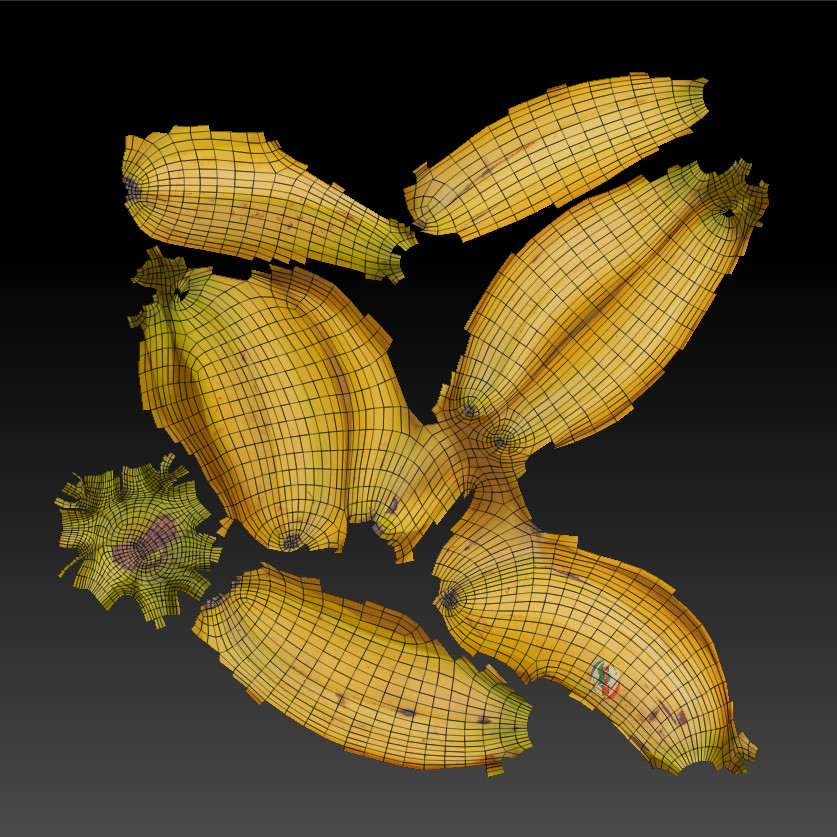ArtStation - Bunch of bananas 32 | Game Assets