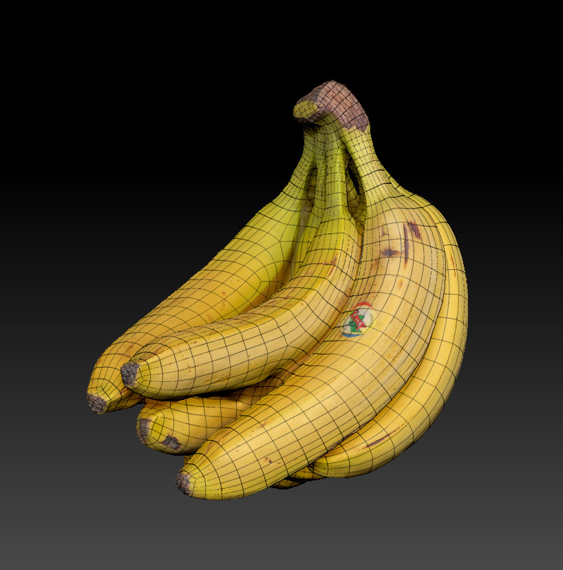 ArtStation - Bunch of bananas 32 | Game Assets
