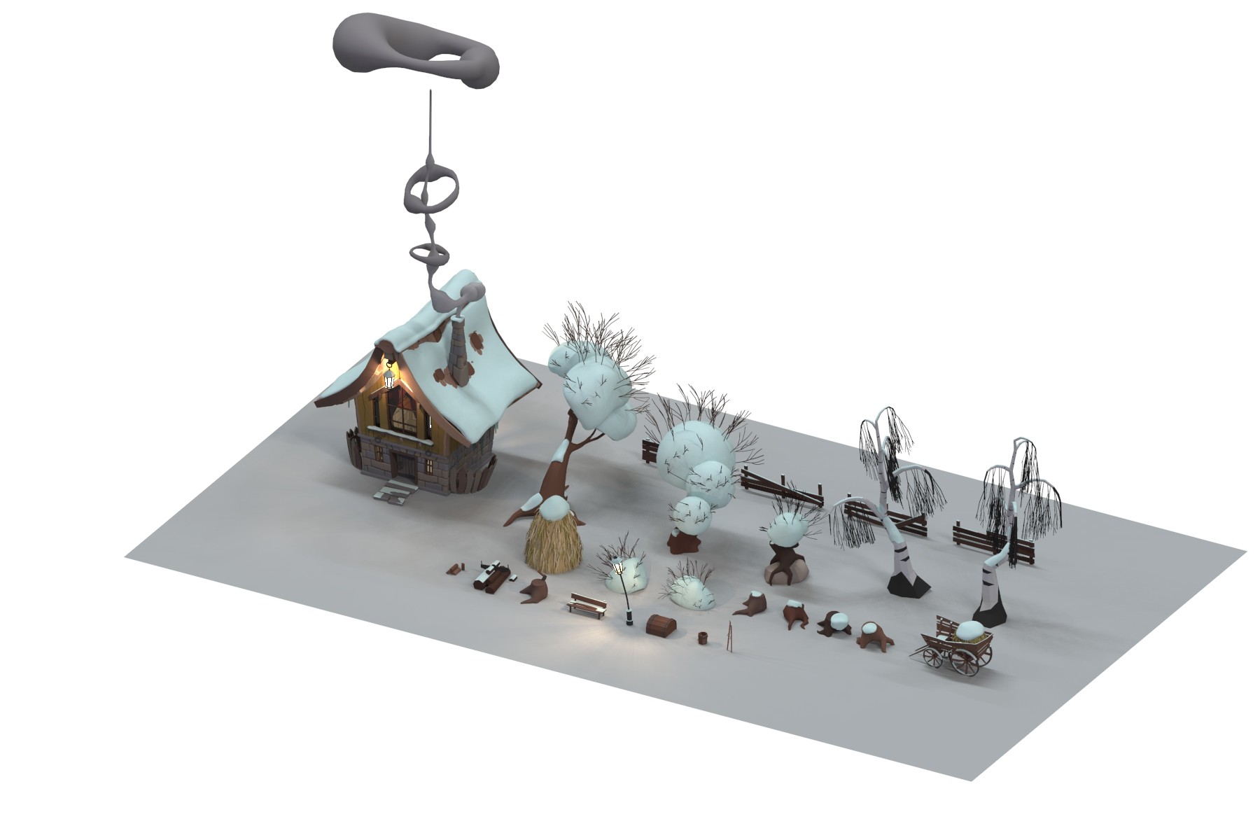 ArtStation - Set Klaus Fan art Scene | Resources