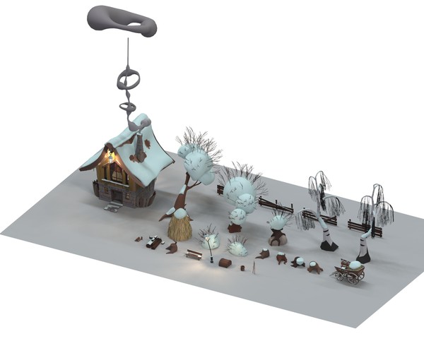 ArtStation - Set Klaus Fan art Scene | Resources