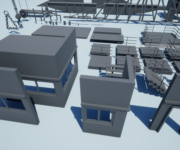 ArtStation - Modular Prototype Pack | Resources