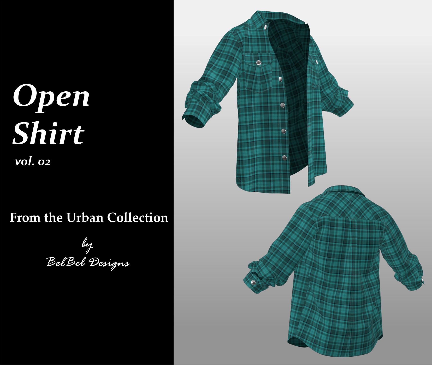 ArtStation - Open Shirt vol.02 - Urban Collection | Resources