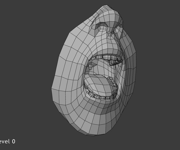 ArtStation - Male Mouth Rig | Resources