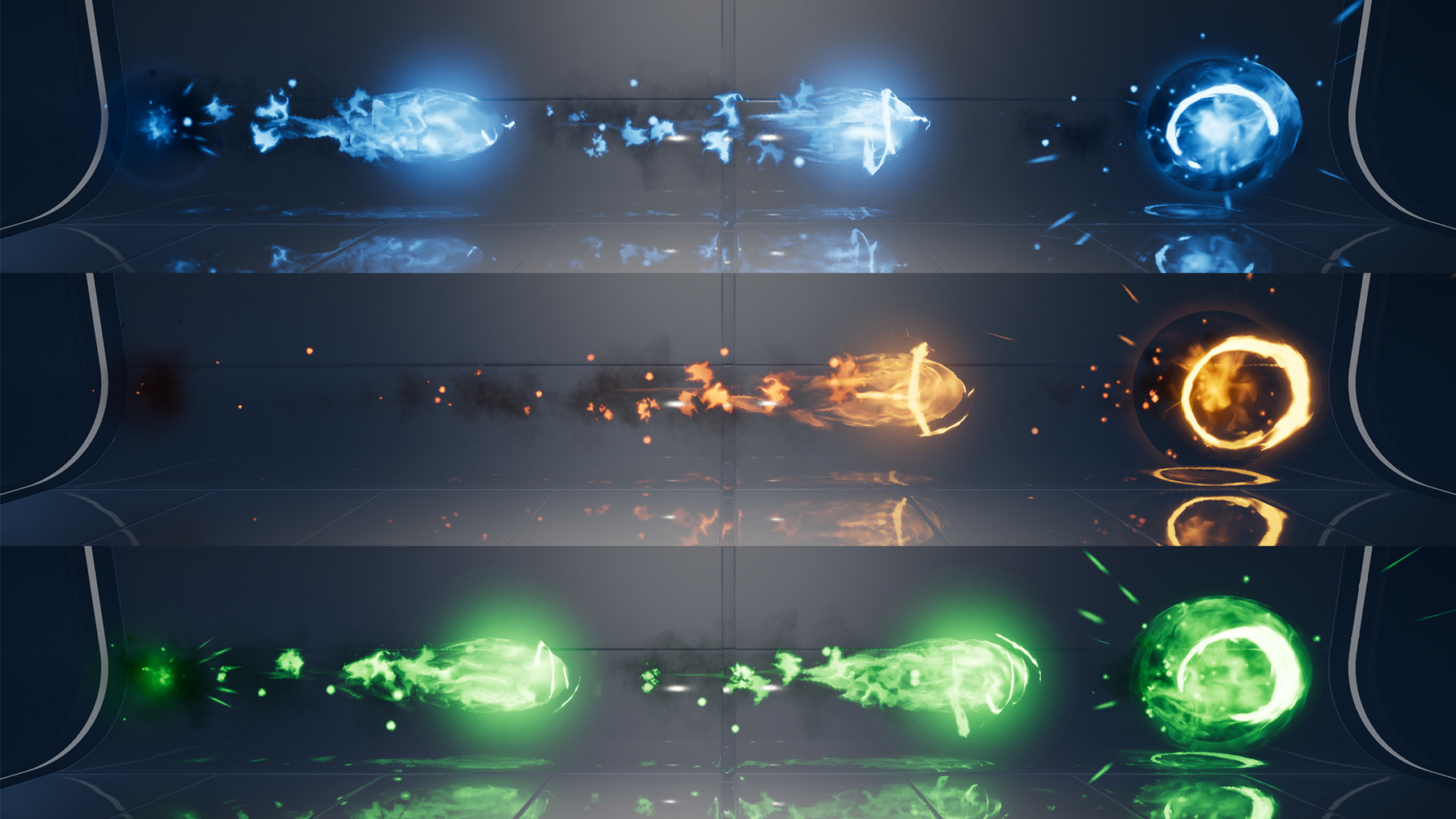 ArtStation - Magic Projectiles Vol. 2 - Unreal Engine | Game Assets
