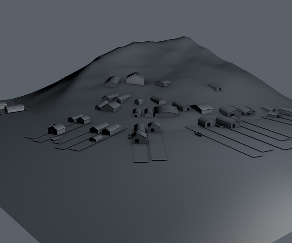 ArtStation - Random village | Game Assets