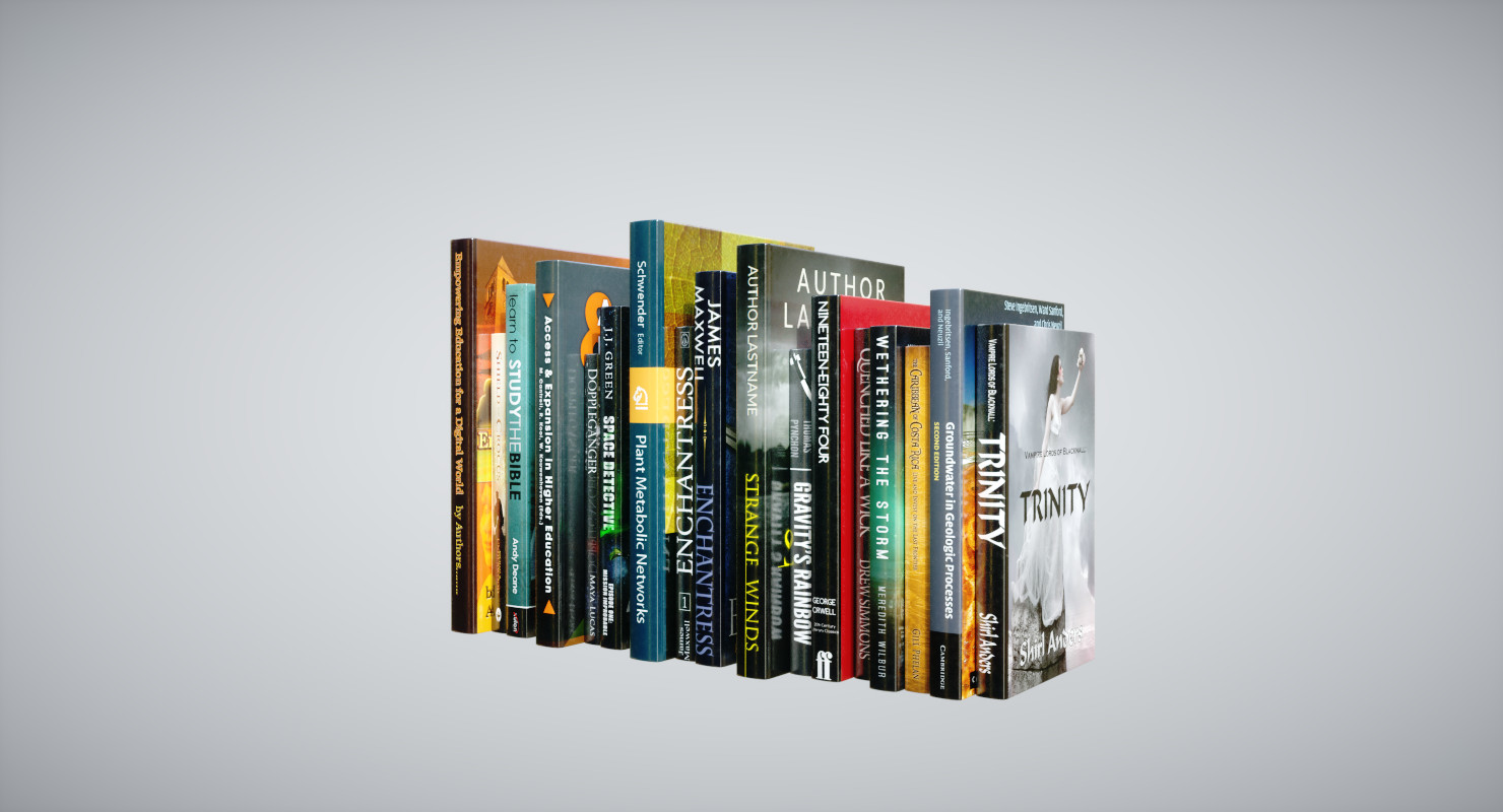 ArtStation - Books | Game Assets