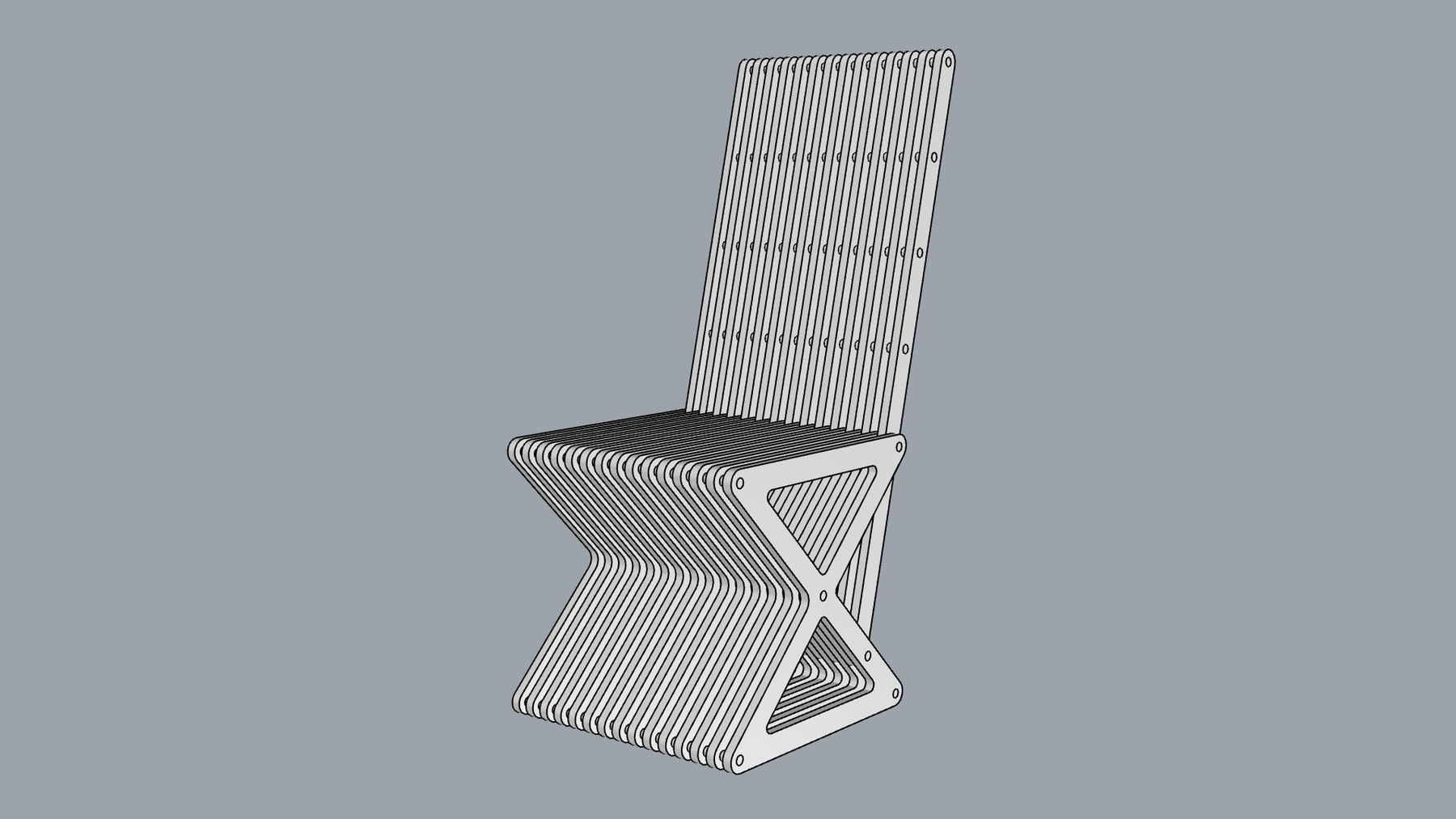 ArtStation - INFINITY CHAIR by DOCE INGENIEROS ARQUITECTOS - RHINOCEROS ...