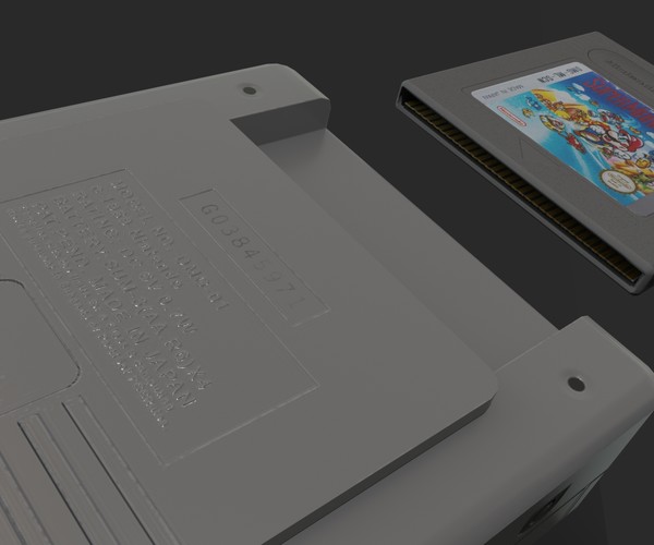 ArtStation - Nintendo Game Boy | Game Assets