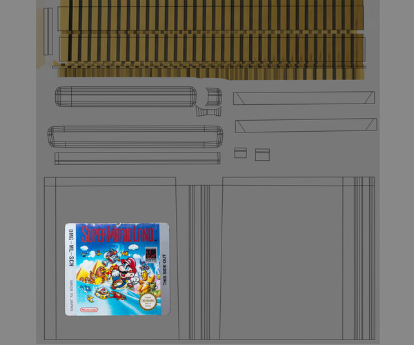 ArtStation - Nintendo Game Boy | Game Assets