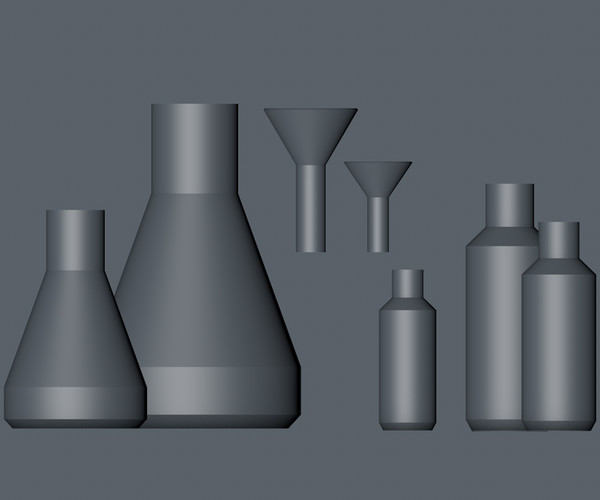 ArtStation - Laboratory glassware (2) | Resources