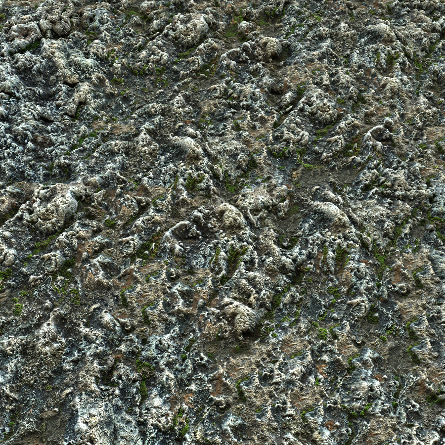 ArtStation - Mossy Rock Material Pack | Game Assets