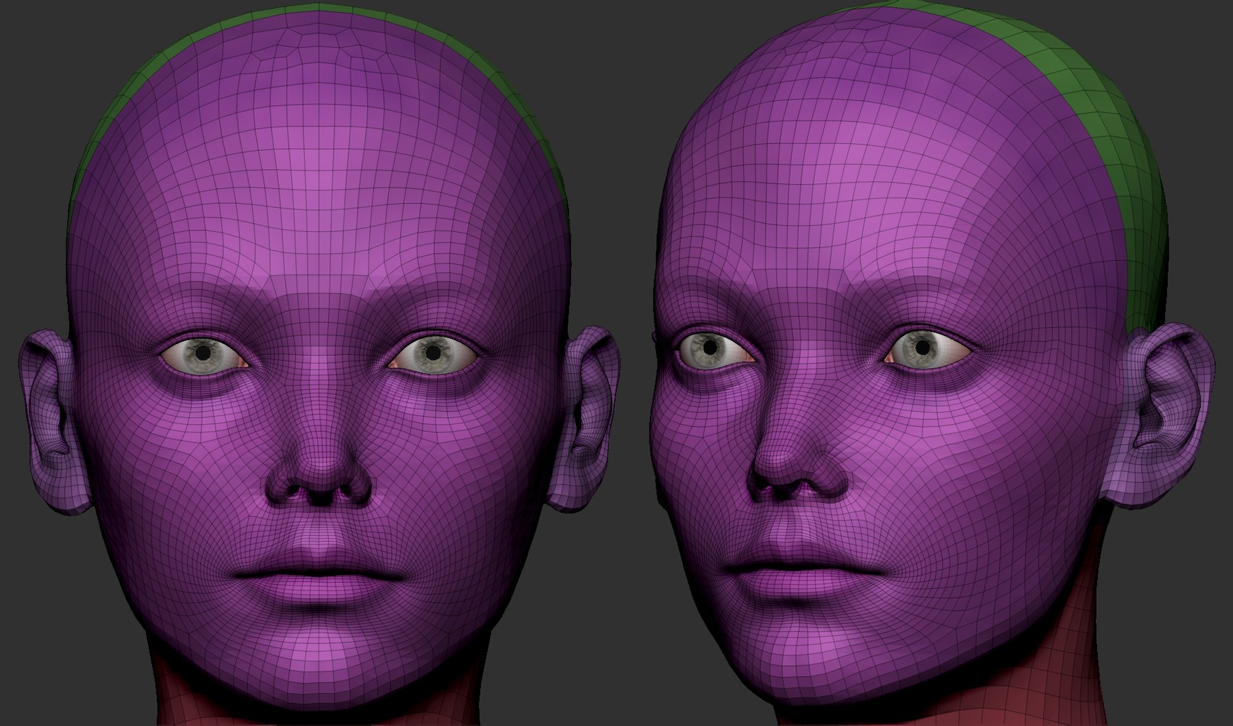 ArtStation - Female Base mesh | Resources
