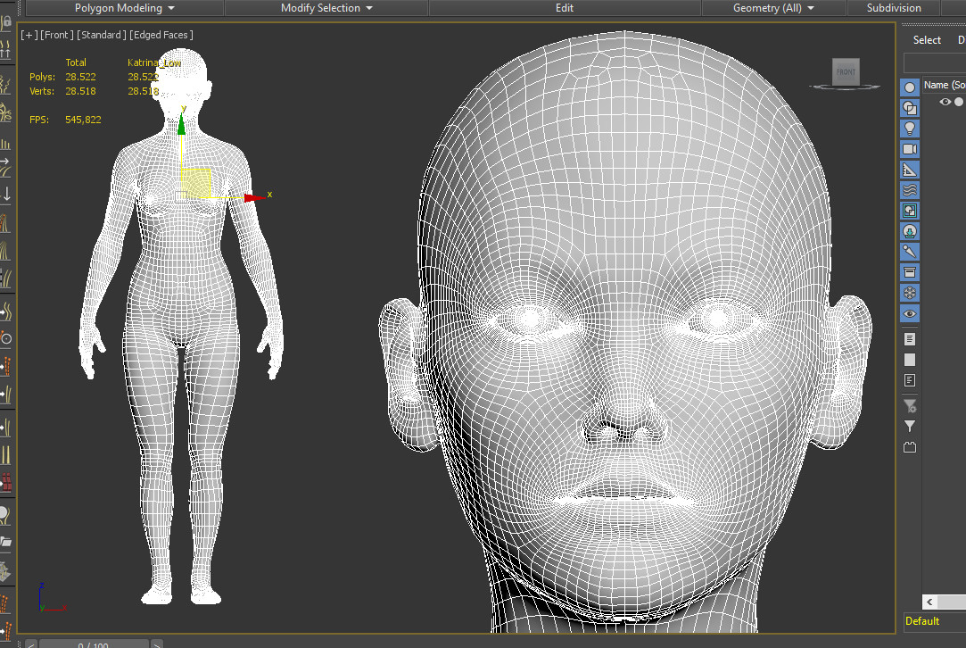ArtStation - Female Base mesh | Resources