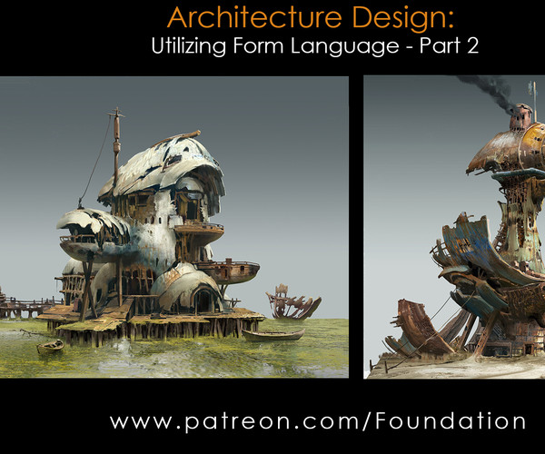 ArtStation - Foundation Art Group - Architecture Design: Utilizing Form ...