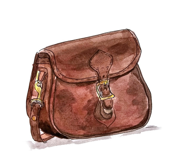ArtStation - Brown vintage bag | Artworks