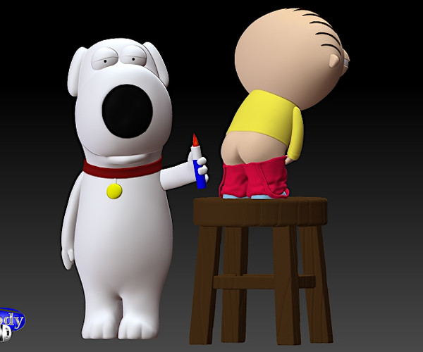 ArtStation - Family Guy (Griffin) Model Printing Miniature Assembly ...
