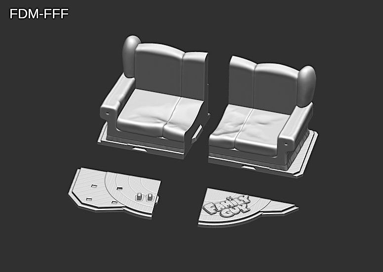 ArtStation - Family Guy (Griffin) Model Printing Miniature Assembly ...