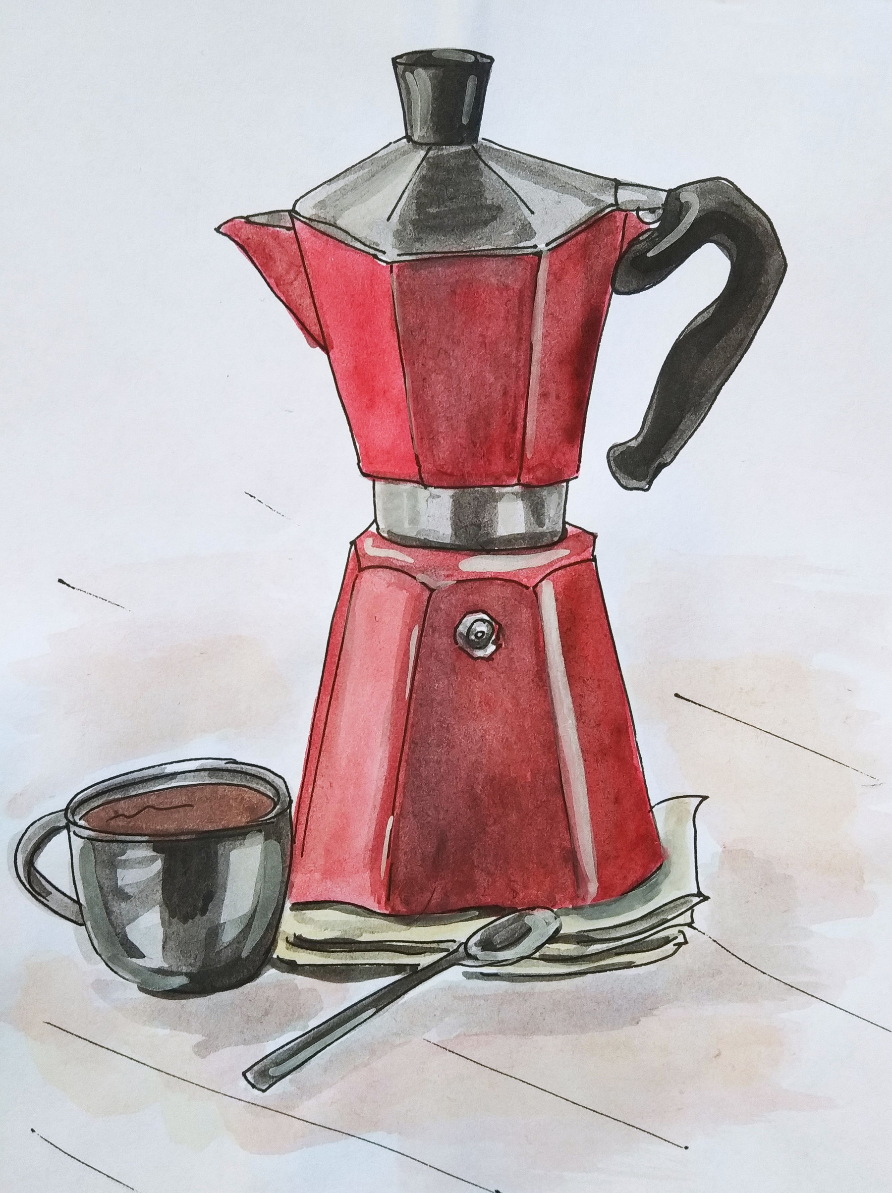 ArtStation - Coffee pot | Artworks