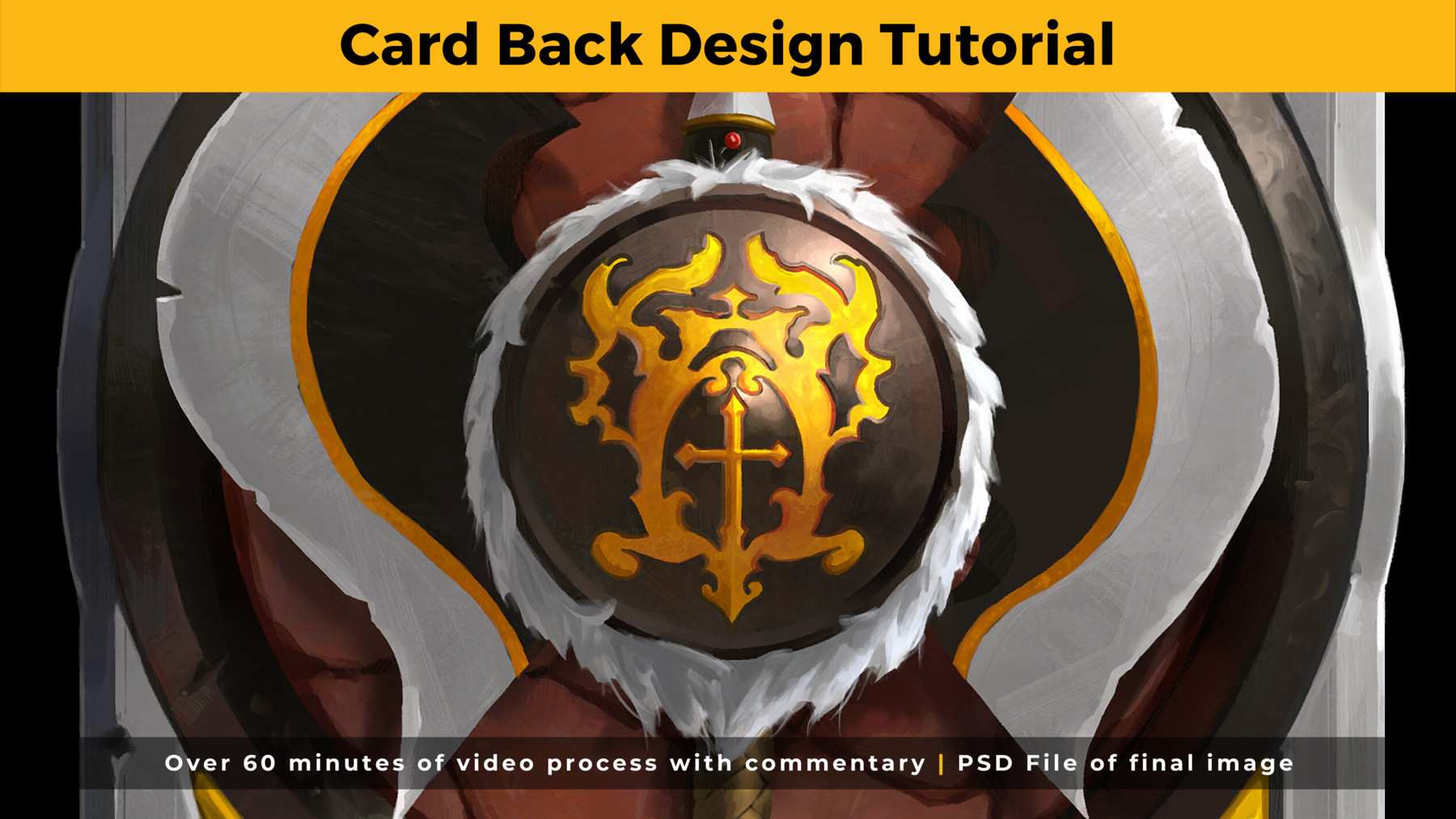 ArtStation - CARDBACK DESIGN Walkthrough Tutorial | Tutorials