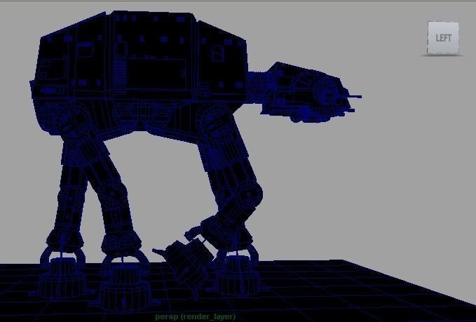 ArtStation - ATAT Star Wars | Resources