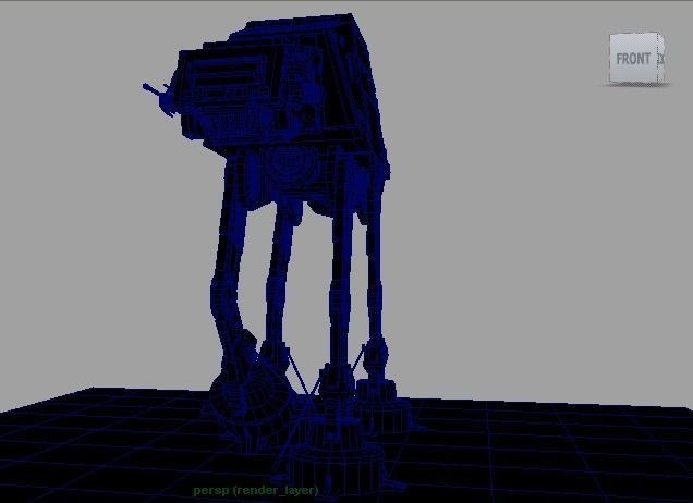 ArtStation - ATAT Star Wars | Resources