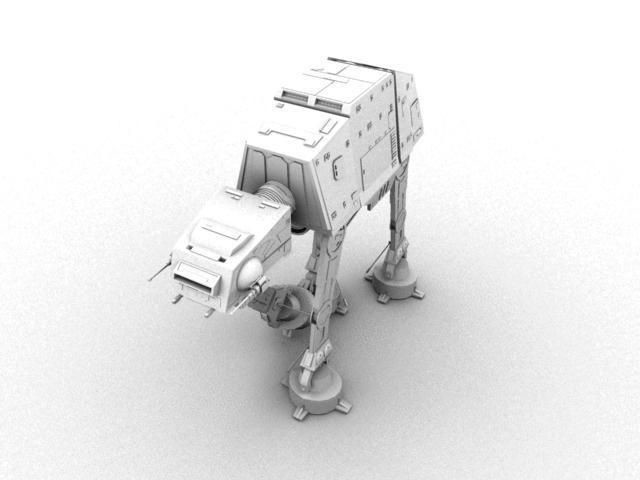 ArtStation - ATAT Star Wars | Resources