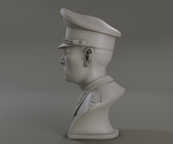 ArtStation - Erwin Rommel Bust | Resources