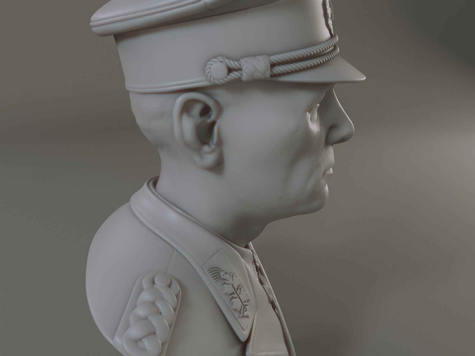 ArtStation - Erwin Rommel Bust | Resources